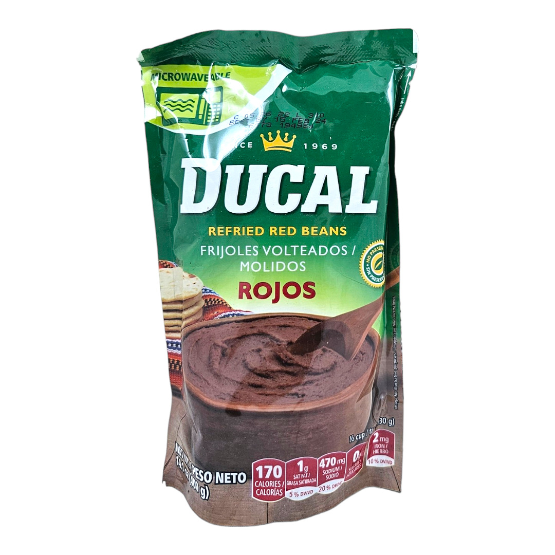 Ducal Red Refried Beans Doy Pack 400g - Fresh is Best on Broadway
