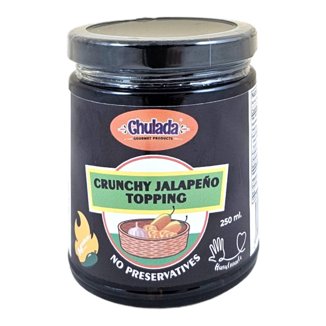 Chulada Crunchy Jalapeno Topping 250ml - Fresh is Best on Broadway