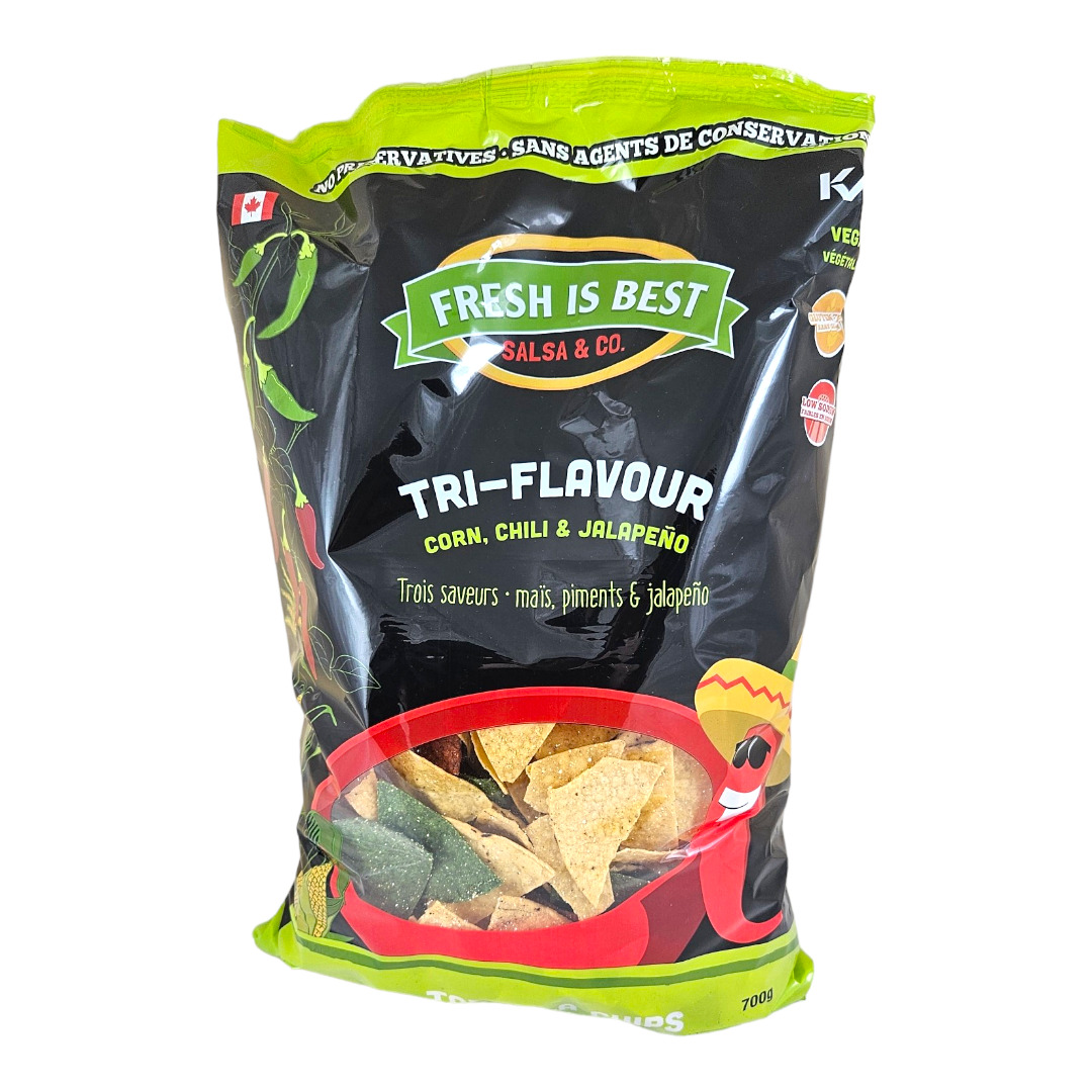 Fresh is Best Tri-Flavour Chips 700g - Fresh is Best on Broadway