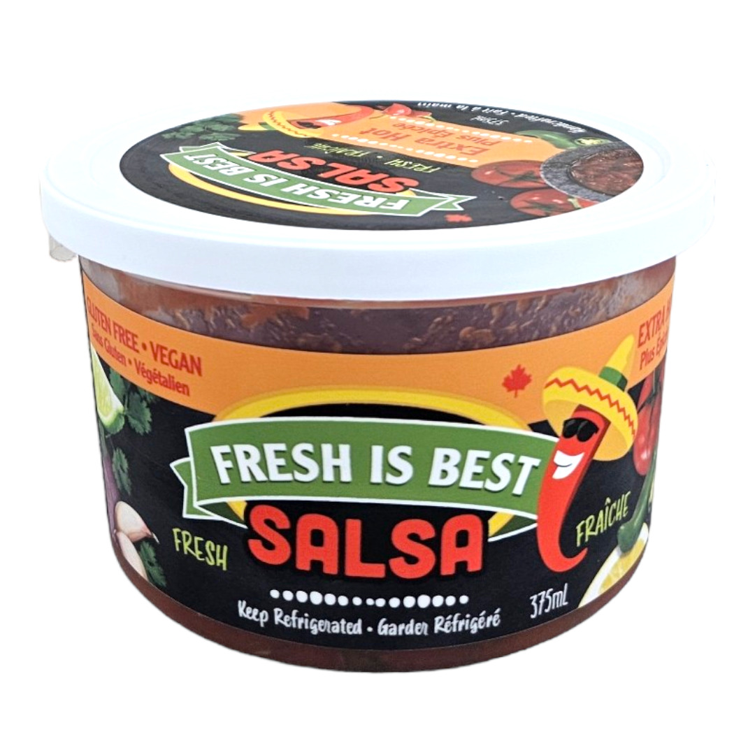 Fresh is Best Extra Hot Salsa 375ml - Fresh is Best on Broadway
