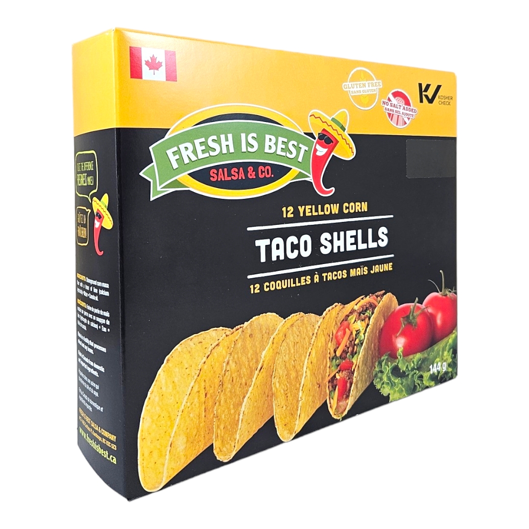 Fresh Is Best Yellow Taco Shells 12cnt - Fresh is Best on Broadway